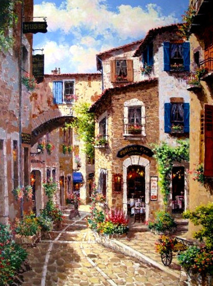 sam park coastal scene , resort landscape, varenna by Sam Park