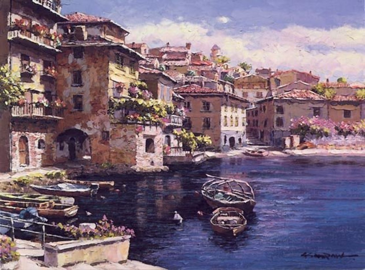 sam park coastal scene , resort landscape, varenna by Sam Park - For ...