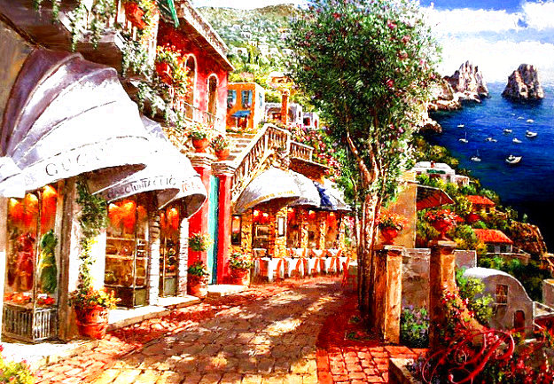 Sam Park, Afternoon in Capri , 2002 by Sam Park - For Sale on Art Brokerage