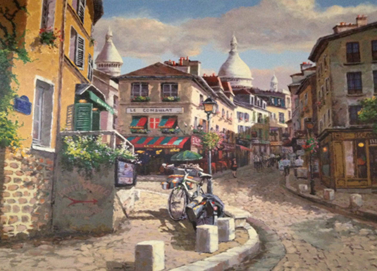 Montmartre, Paris, France by Sam Park - For Sale on Art Brokerage