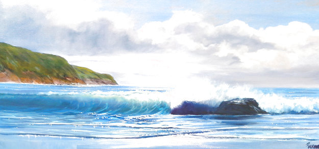 Violet Parkhurst, original painting, Breaking Thru, 1981 by Violet ...