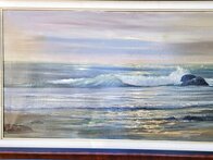Untitled Seascape 1980 24x48 by Violet Parkhurst - For Sale on Art ...