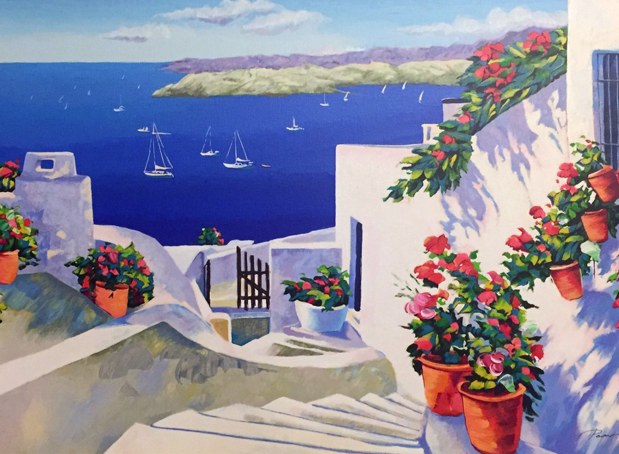 alex pauker prints, serigraph, modernist coastal views by Alex Pauker ...