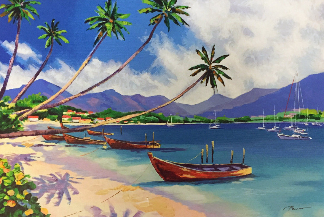 alex pauker prints, tropical beaches, alex pauker ocean, islands by ...