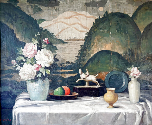 Untitled Landscape Oil on Canvas by Vladimir Pavlosky - For Sale on Art ...