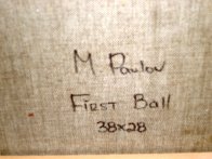 First Ball 2011 48x37 by Misti Pavlov - For Sale on Art Brokerage
