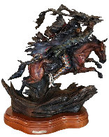 Old Man Winter Bronze Sculpture 1997 26x26x15 by Vic Payne - For Sale ...
