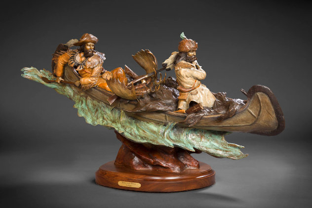 Out on a Limb Bronze Sculpture 1994 24 in by Vic Payne - For Sale on ...