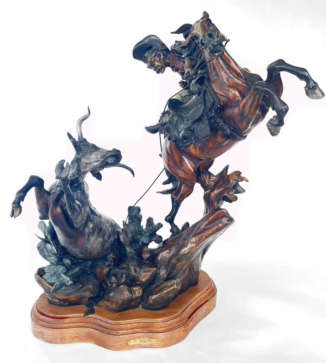 One Stormy Day Bronze Sculpture 31 in by Vic Payne - For Sale on Art ...