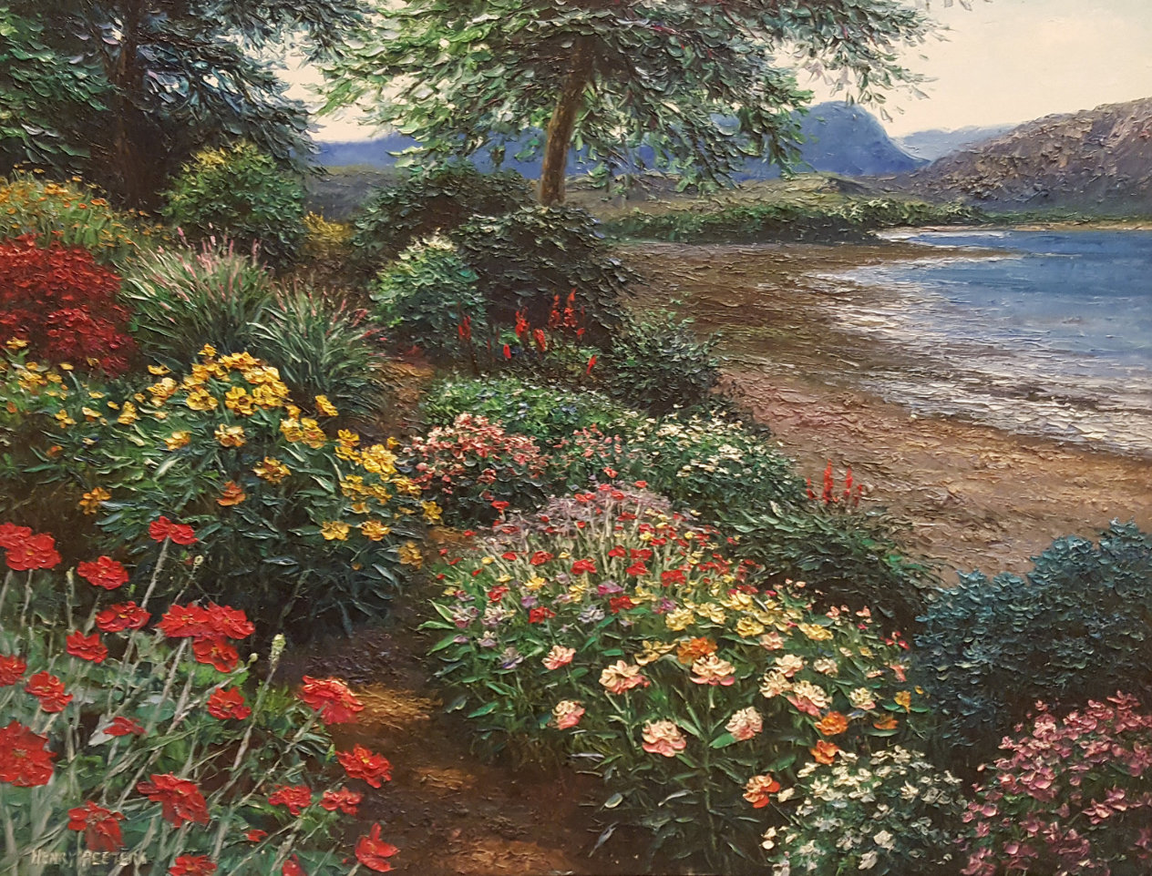 Mitchell Highlands, 30x40, Oil on Canvas, by Henry Peeters - For Sale ...