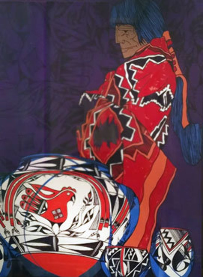 Amado Pena Indigenous American Southwest Artist Paintings And Prints ...