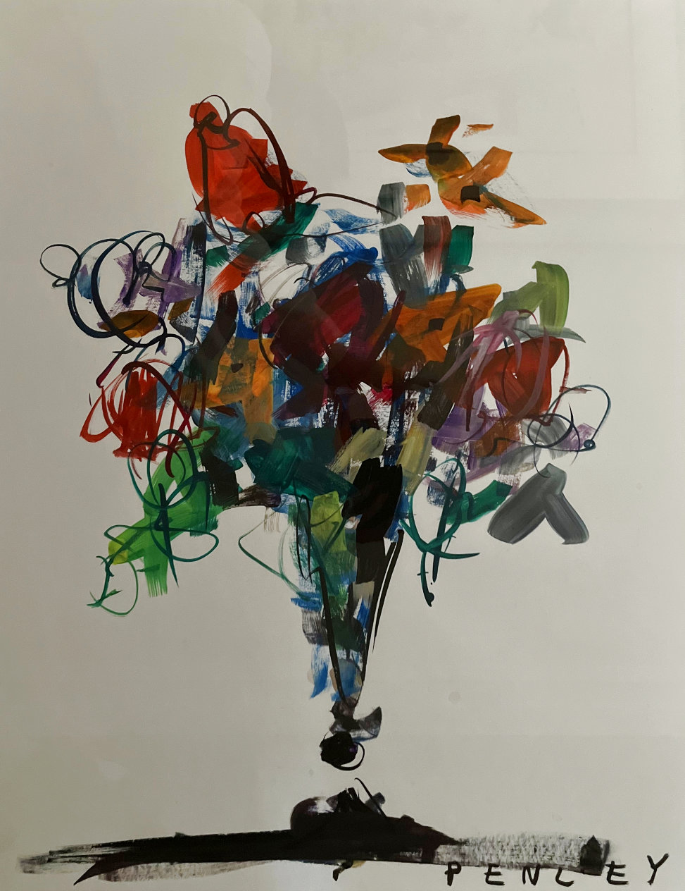 Untitled Bouquet Mixed Media by Steve Penley - For Sale on Art Brokerage