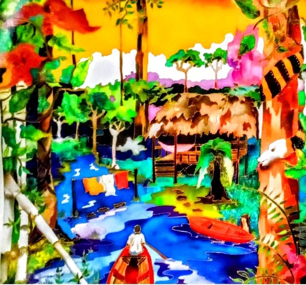 Swamp Hut 2009 Limited Edition Giclee on Canvas by Linnea Pergola - For ...