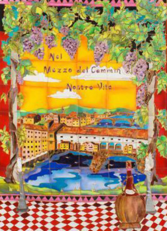 Linnea Pergola Original Paintings, Watercolors, Drawings And Works On ...