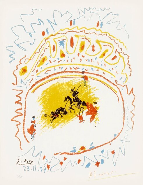 Galerie 65 Cannes 1959 Framed Limited Edition Lithograph Poster 10x13 ...