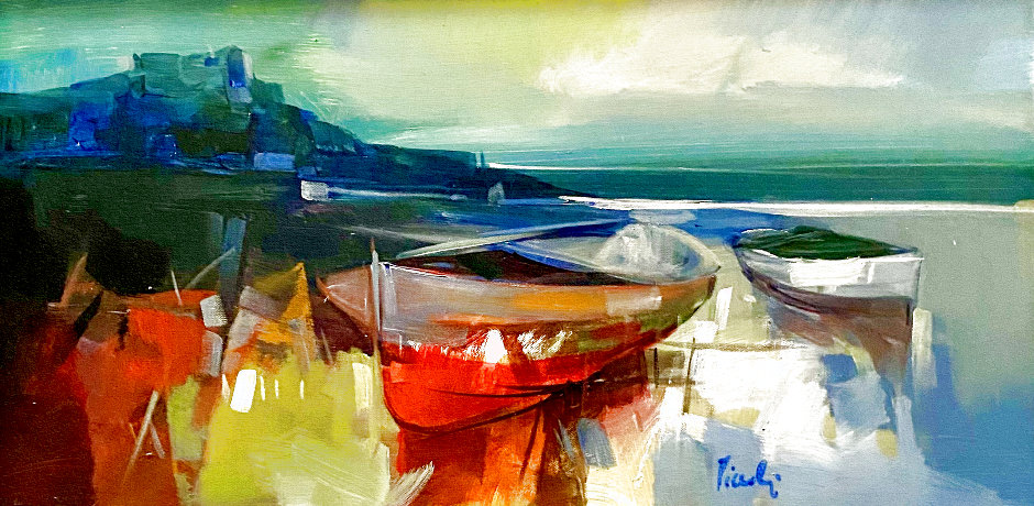 Italian Landscape Painter Pietro Piccoli Artwork For Sale - 1 Listings