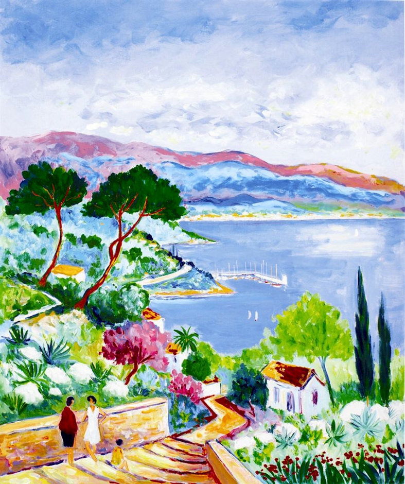 Park West Artist: French Artist Jean Claude Picot Prints And Paintings ...