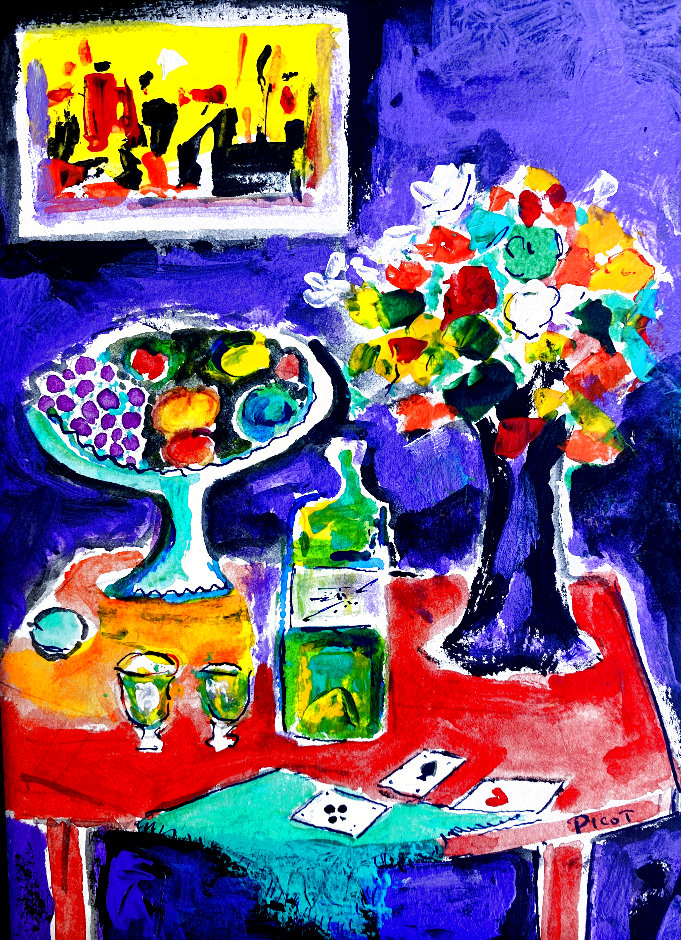 Park West Artist: French Artist Jean Claude Picot Prints And Paintings ...