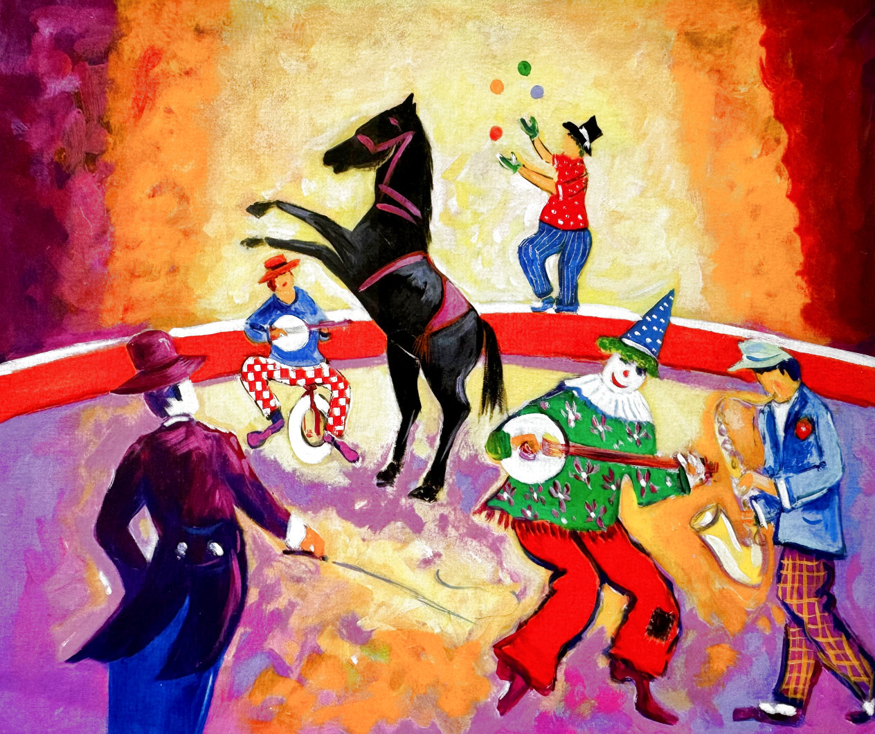 Le Cheval de Cirque EA 2004 Limited Edition Seriolithograph by Jean ...