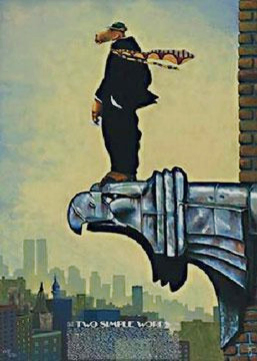 Two Simple Words PP 1991 Serigraph 35x25 by Markus Pierson - For Sale ...