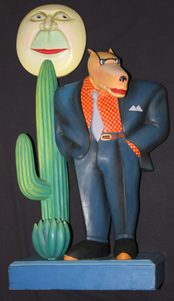 Lover's Moon Wood Sculpture 1988 by Markus Pierson - For Sale on Art ...