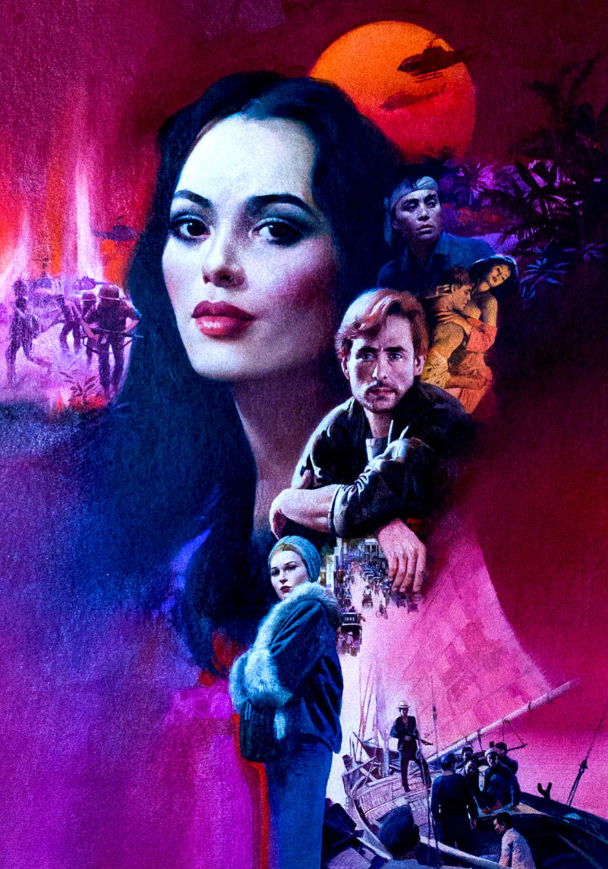 Indochine Bantam 1988 Oil on Board 30x20 by Pino - For Sale on Art ...