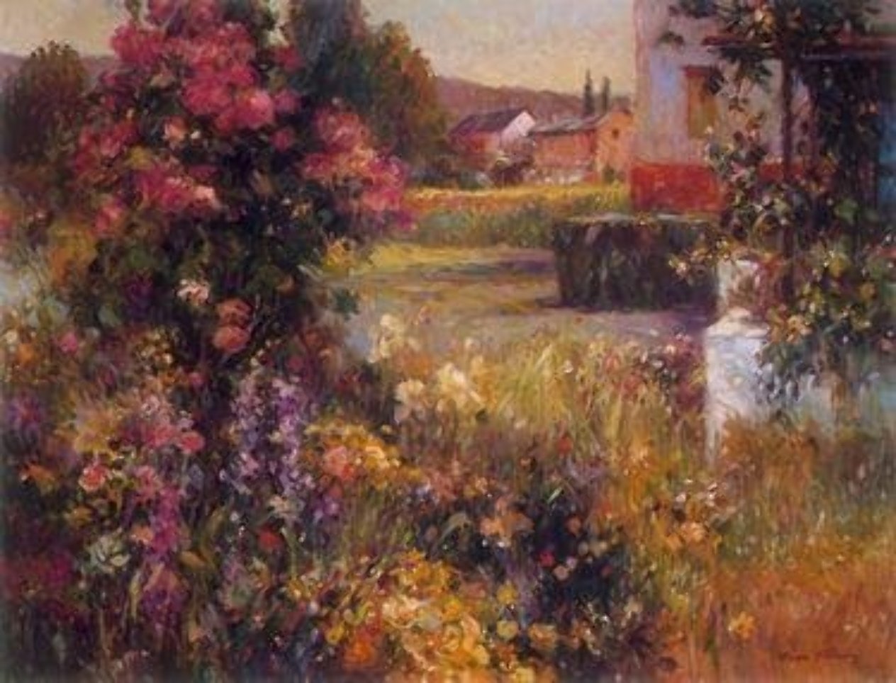 henri plisson flower art, gardens, serigraphs by Henri Plisson - For ...