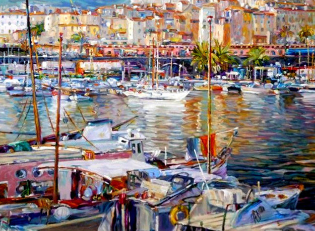 Menton PP Serigraph on Paper 24x30 by Henri Plisson - For Sale on Art ...