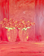 La Vie est Belle a Deux 2005 Acrylic on Canvas by Jaline Pol - For Sale ...