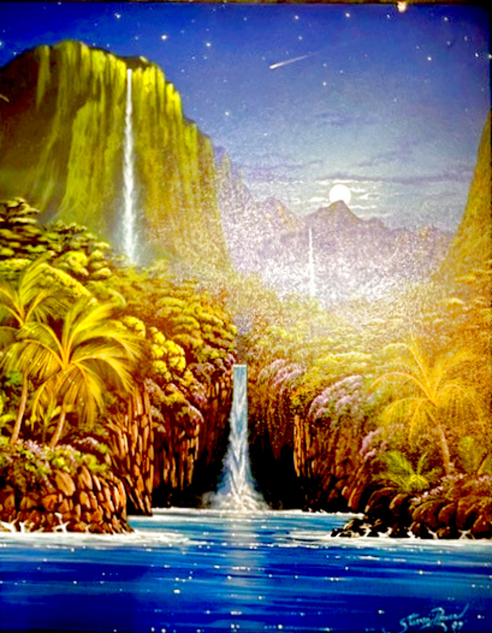 Kauai Dream 1998 Limited Edition Giclee on Canvas by Steven Power - For ...