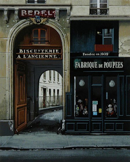 Thomas Pradzynski , Artisans Du Marais, print by Thomas Pradzynski