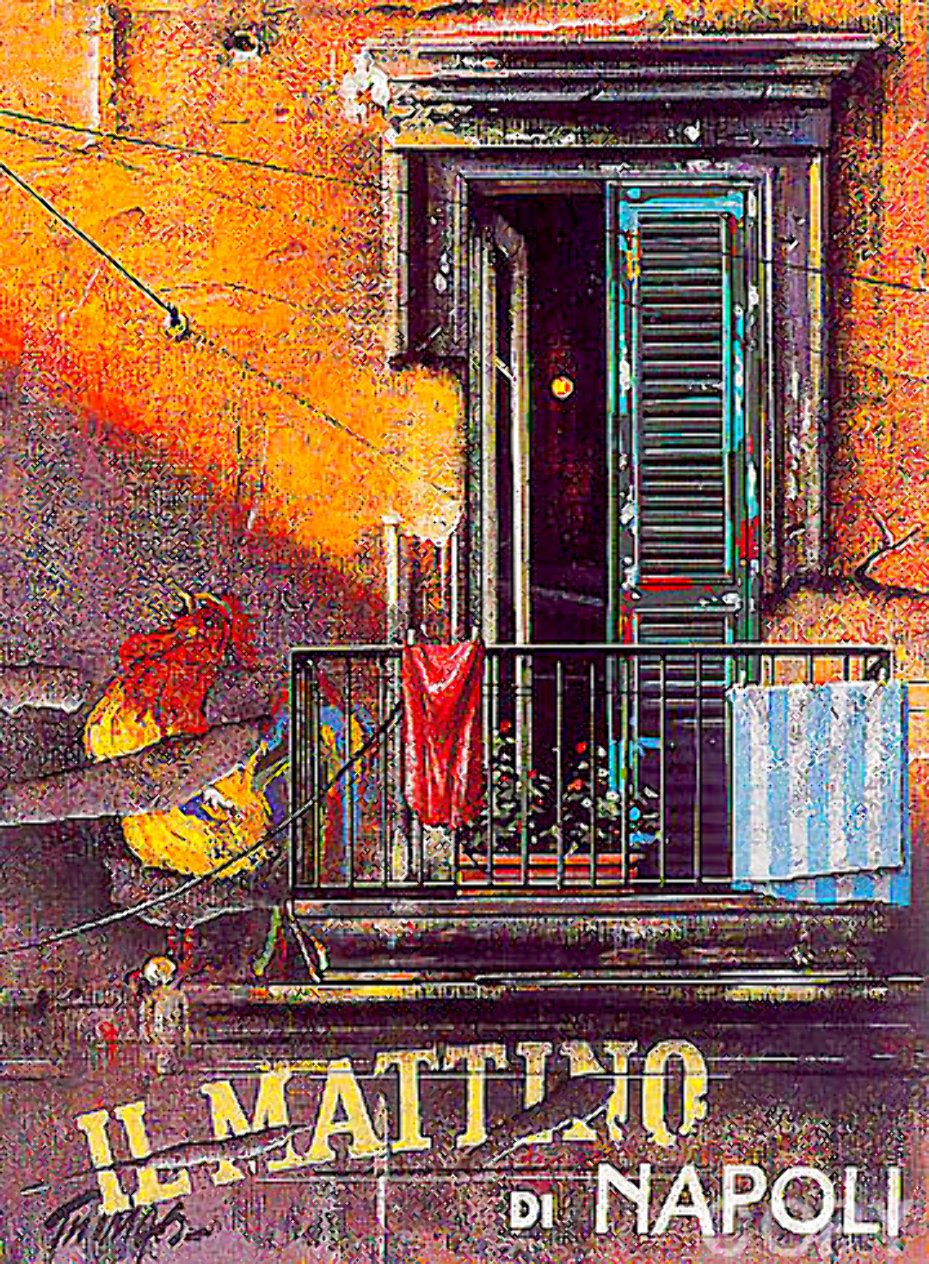 Mattino Napoli Limited Edition Serigraph by Thomas Pradzynski - For ...