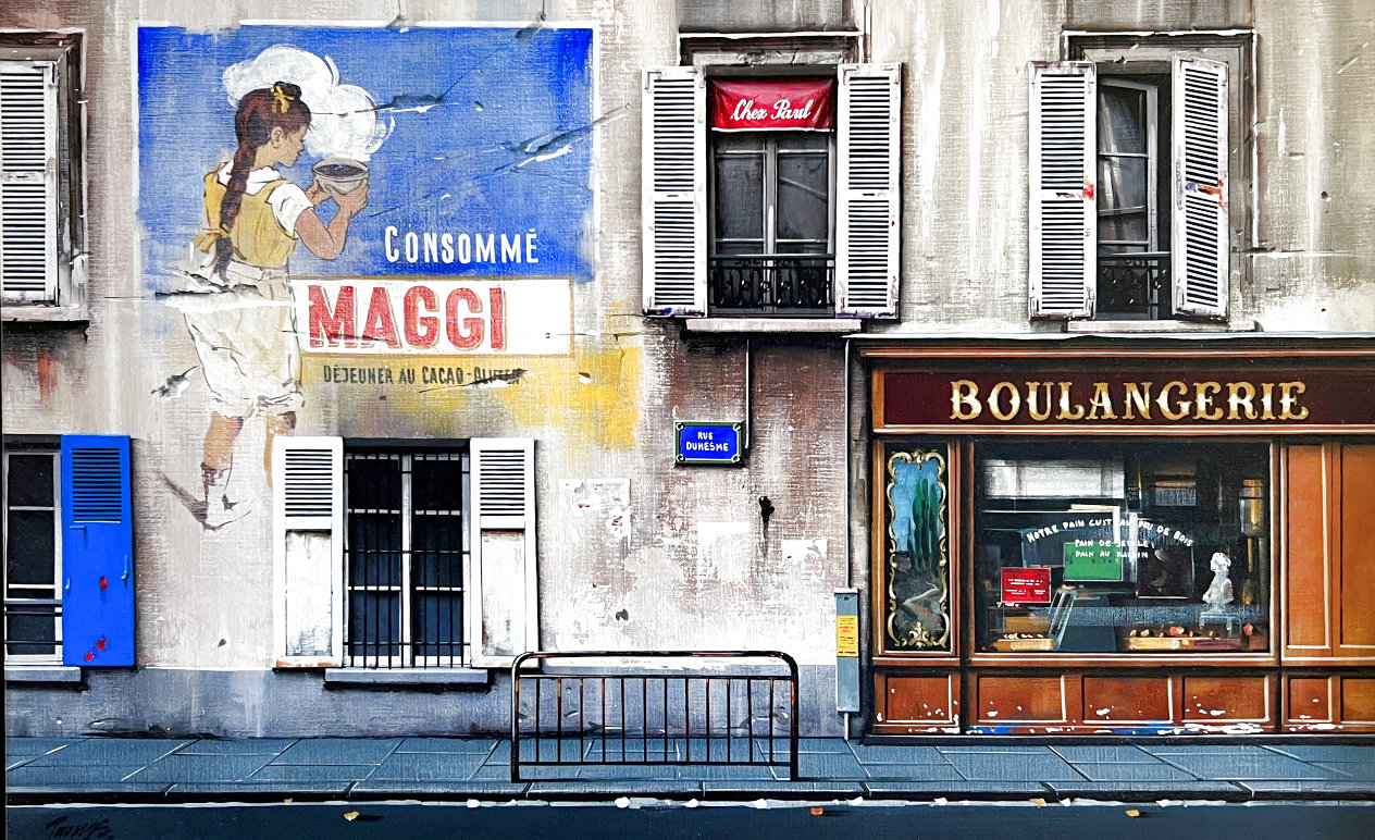 Le Consommé Maggi Acrylic on Canvas by Thomas Pradzynski - For Sale on ...