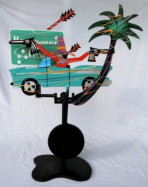 Route 66 1988 Kinetic Sculpture by Fredrick Prescott - For Sale on Art ...