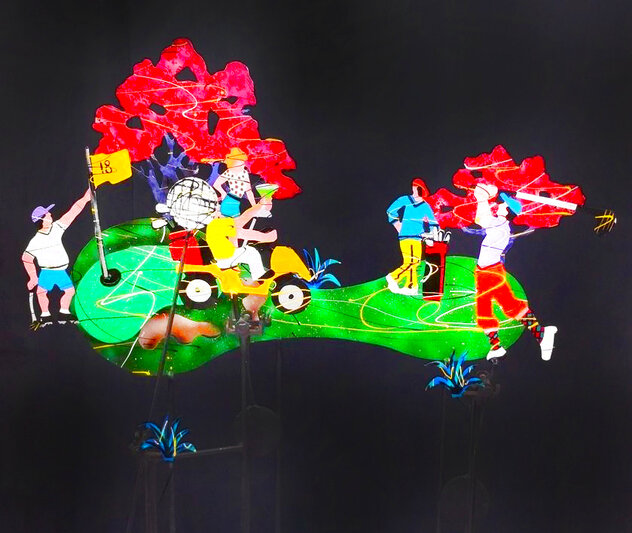 Route 66 1988 Kinetic Sculpture by Fredrick Prescott - For Sale on Art ...