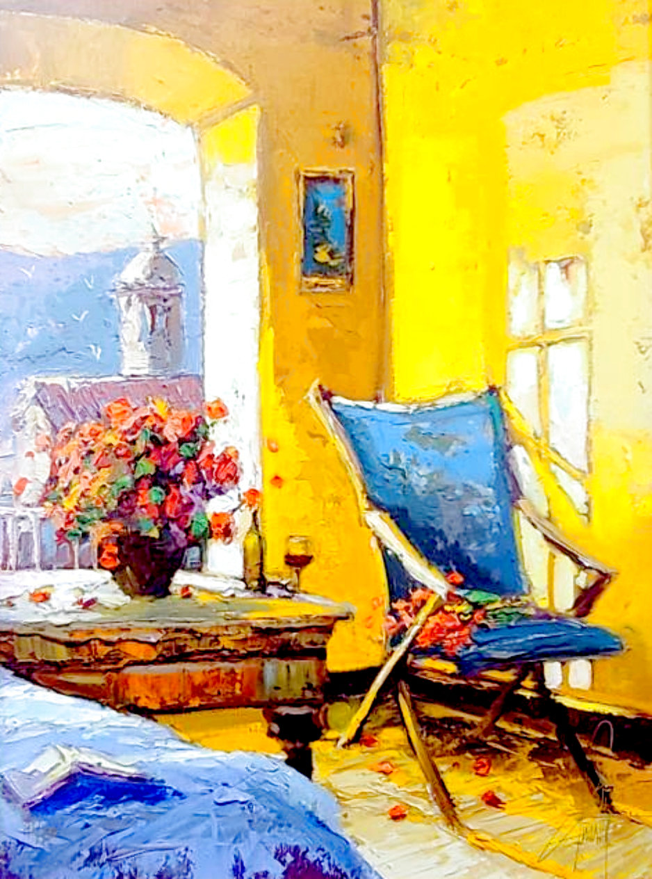 Portofino Retreat 2009 Limited Edition Embellished Giclee on Canvas by ...