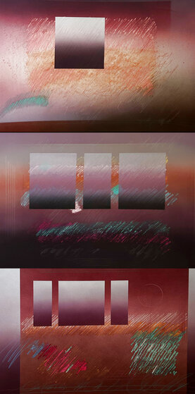 Interference Patterns I II and III Limited Edition Prints by Richard ...