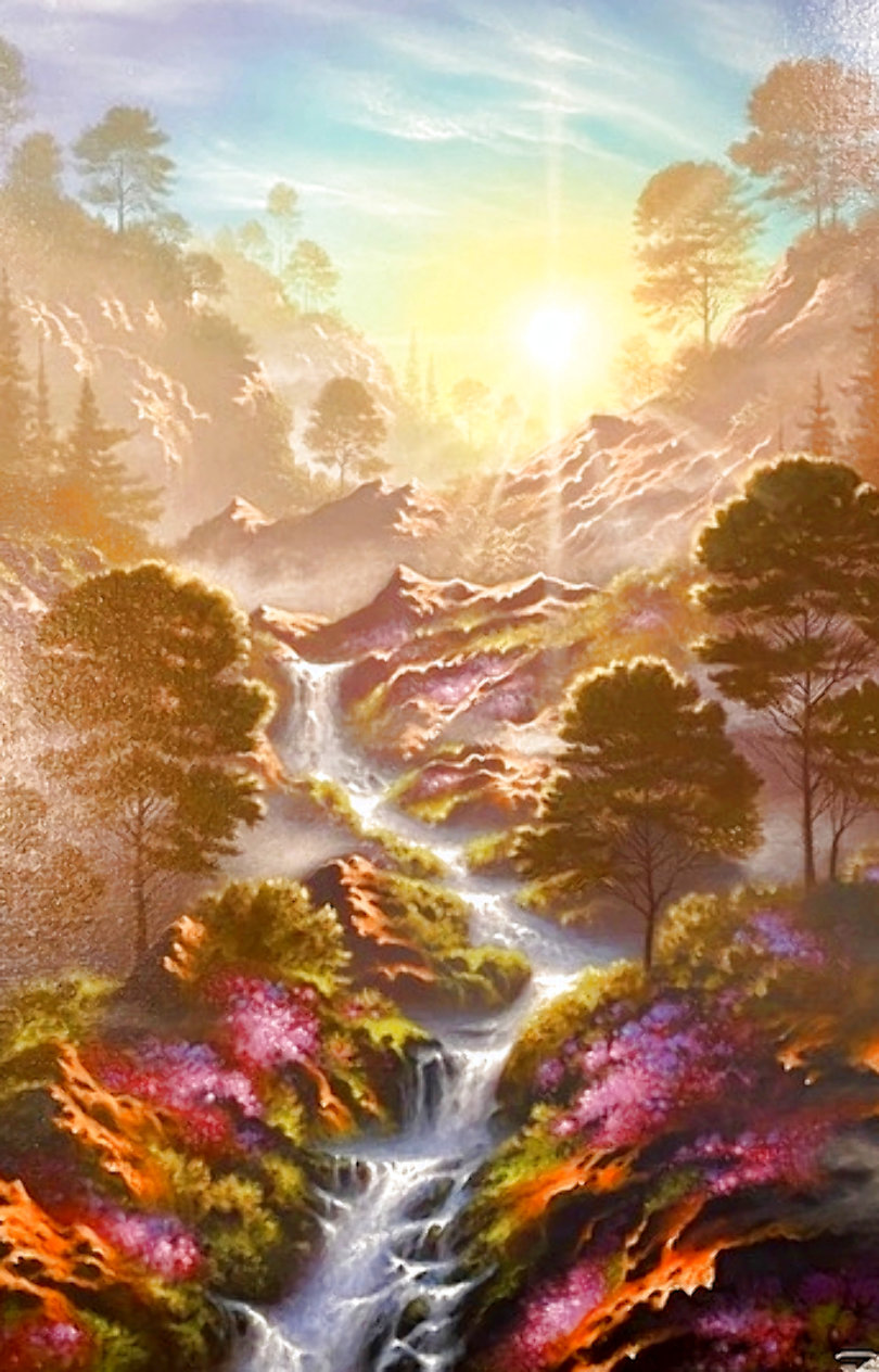 Jon Rattenbury, Symphony of the Heart, original painting 2003 by Jon ...