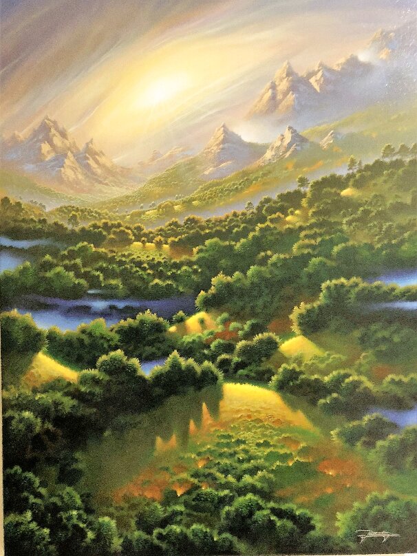 Jon Rattenbury Original Paintings, Watercolors, Drawings And Works On ...