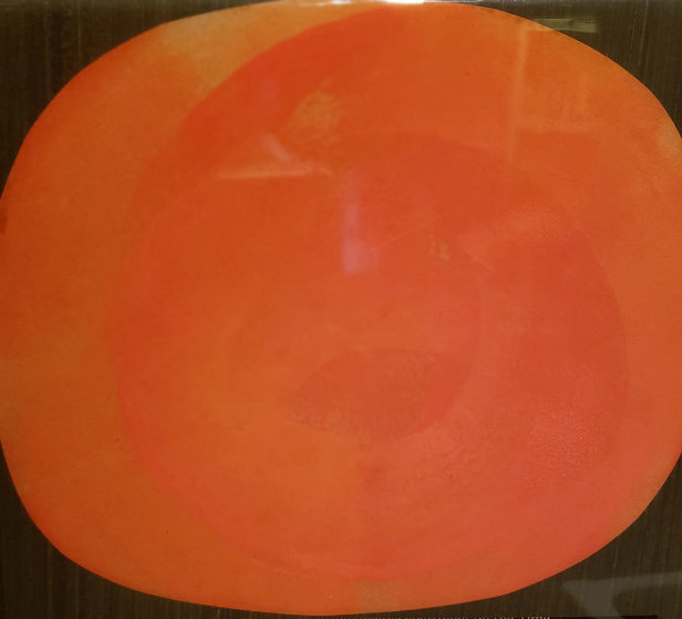 Mixed media, resin and collage painting, Rex Ray artwork by Rex Ray