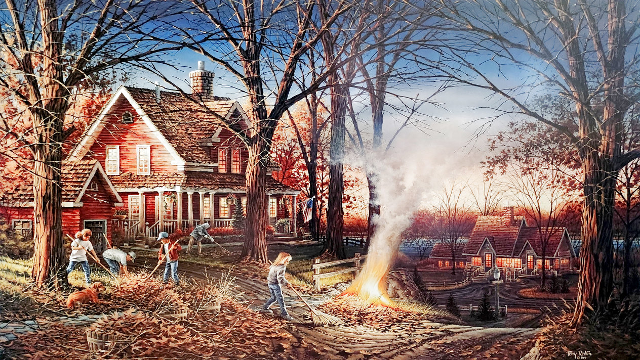 Autumn Evening 1993 Limited Edition Print by Terry Redlin - For Sale on ...