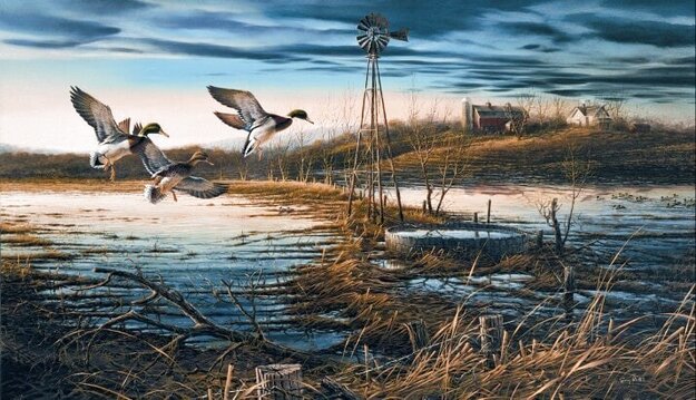Spring Runoff 1981 Framed Limited Edition Print by Terry Redlin - For ...
