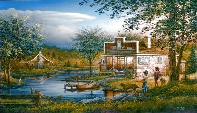 Shoreline Neighbors Limited Edition Lithograph by Terry Redlin - For ...