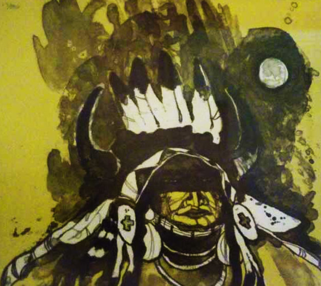 Old Raven 1980 by Kevin Redstar - For Sale on Art Brokerage