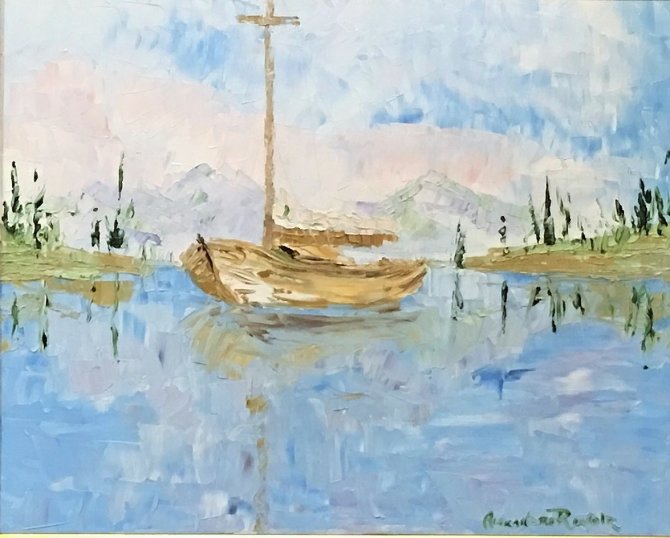 Park West Artist: American Artist Alexandre Renoir Impressionist ...