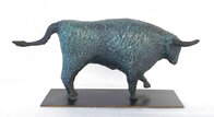 Cave Bull AP 1992 Limited Edition Bronze Sculpture by Robert Holmes ...