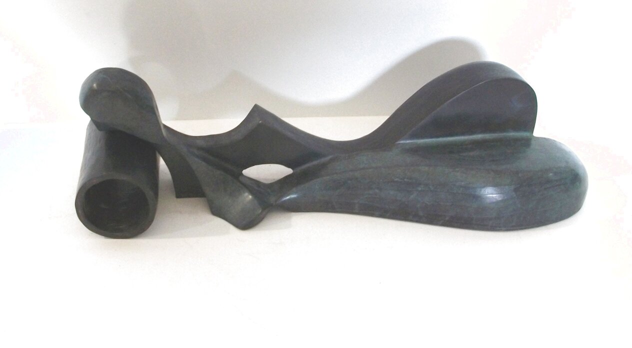 Pos/Neg Reclining 1994 Limited Edition Bronze Sculpture by Robert ...