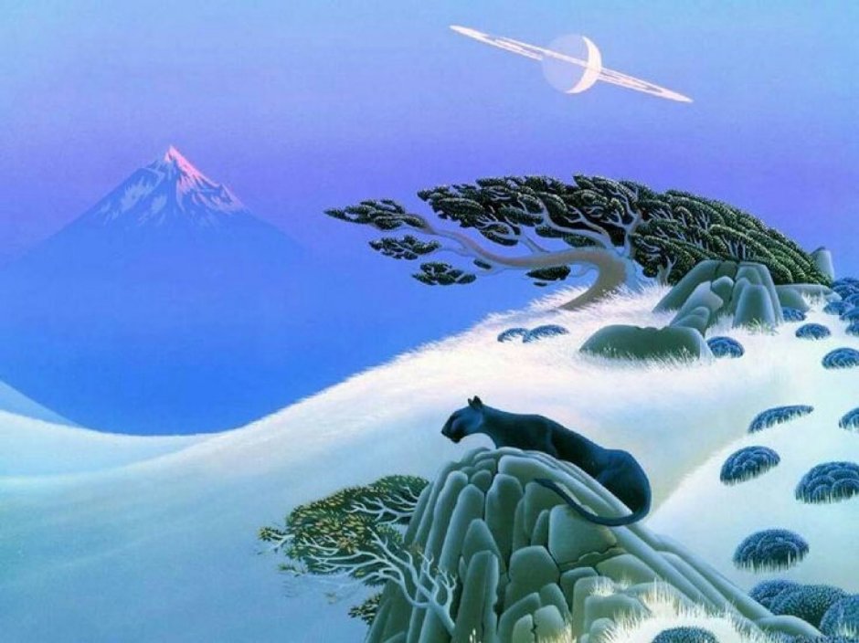 Evolution of Spirit Oil on Canvas 12x12 by Pamela Sukhum