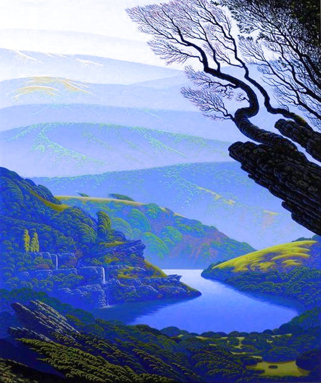 Lake of Dreams 2001 Serigraph 24x20 by Bruce Ricker - For Sale on Art ...