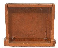 Webster Cigar Box Mixed Media Sculpture 1964 16 in by Larry Rivers